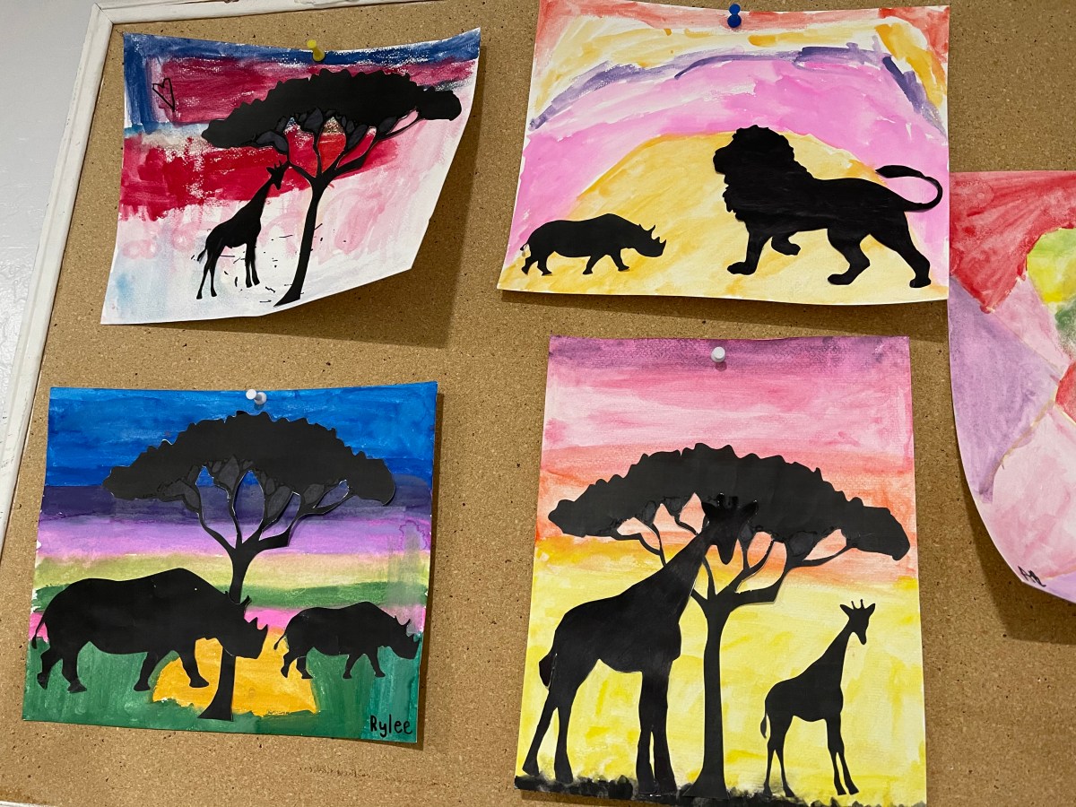 Easy art project w/kids – Homestead Creations